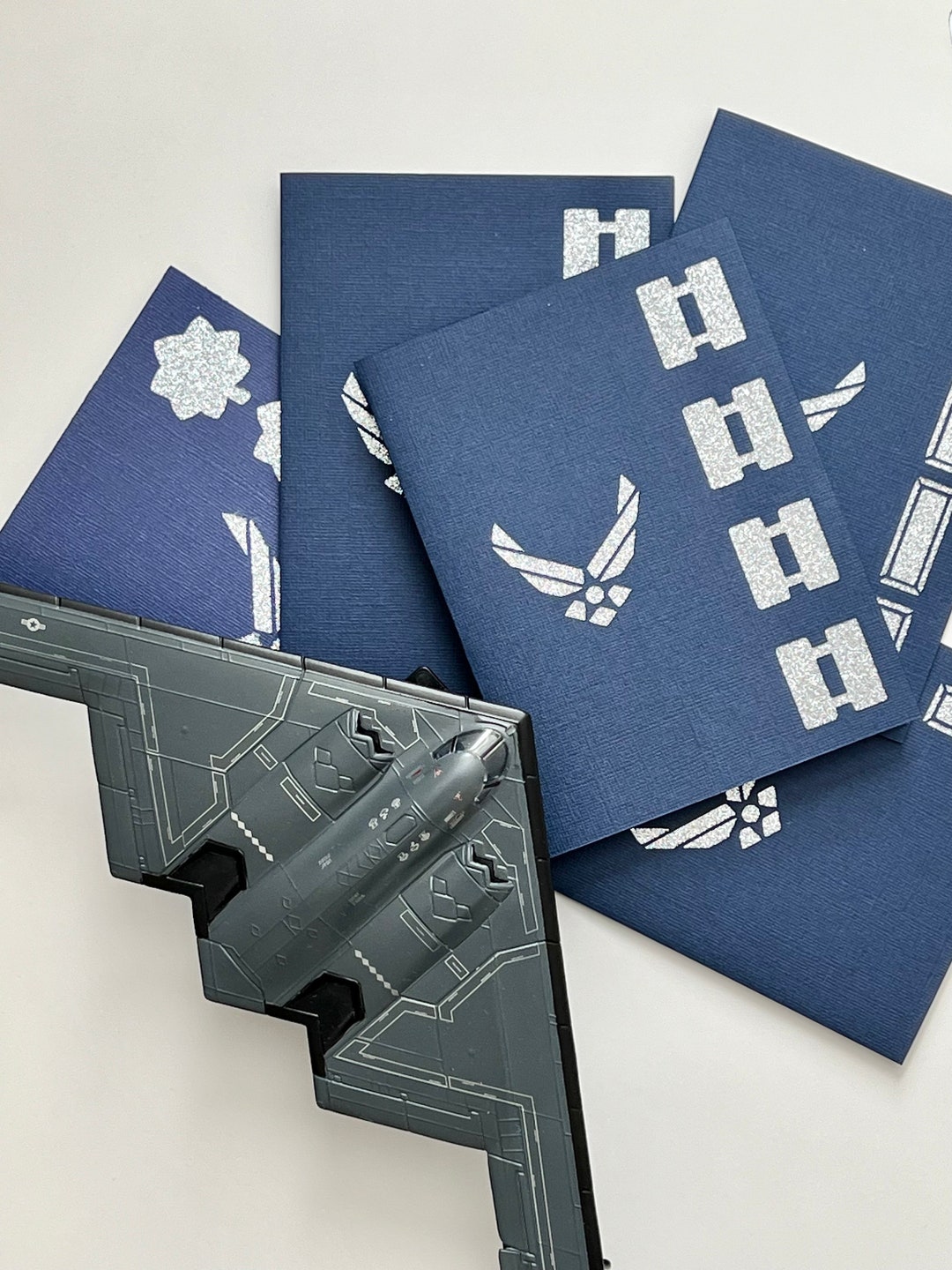US Air Force Greeting Card (officer Rank Pattern - Captain) - Etsy