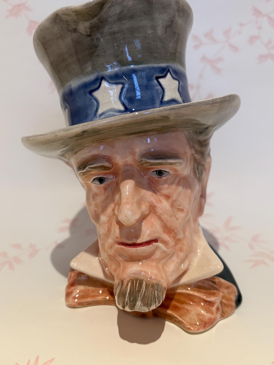 ROYAL WINTON - Grimwades - Uncle Sam Toby Jug - Made in England - Etsy