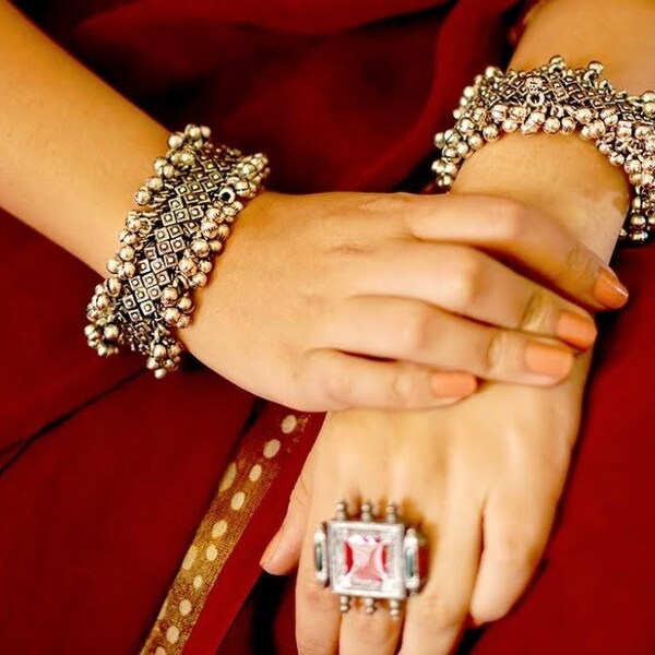 Oxidized Bangles - Etsy