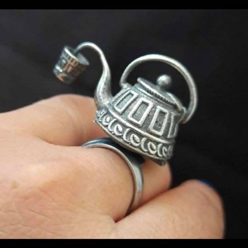 Teapot Ring - Etsy
