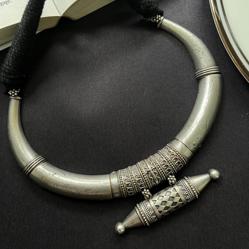 Rajasthani Hasuli Choker Set: Boho Tribal Indian Jewelry - Etsy