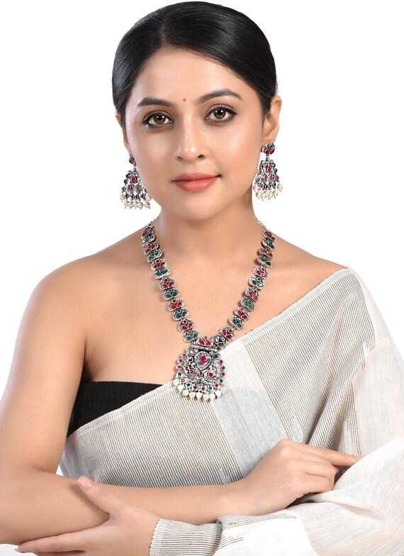 Silver south indian jewellery store