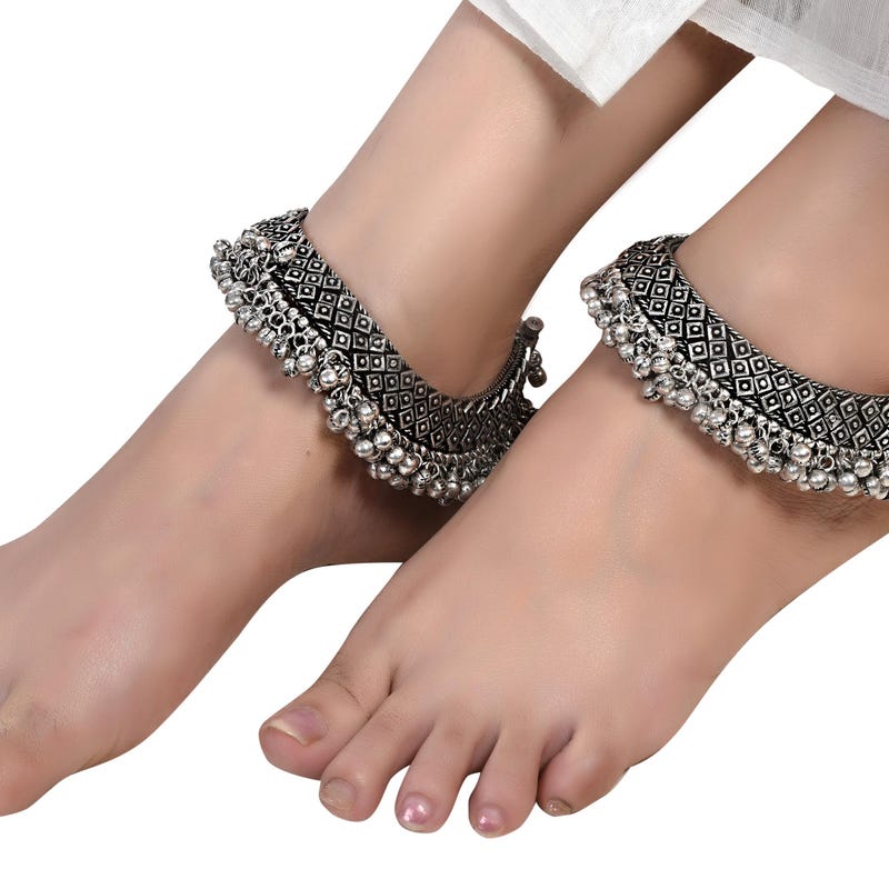 Indian Anklets With Bells - Etsy