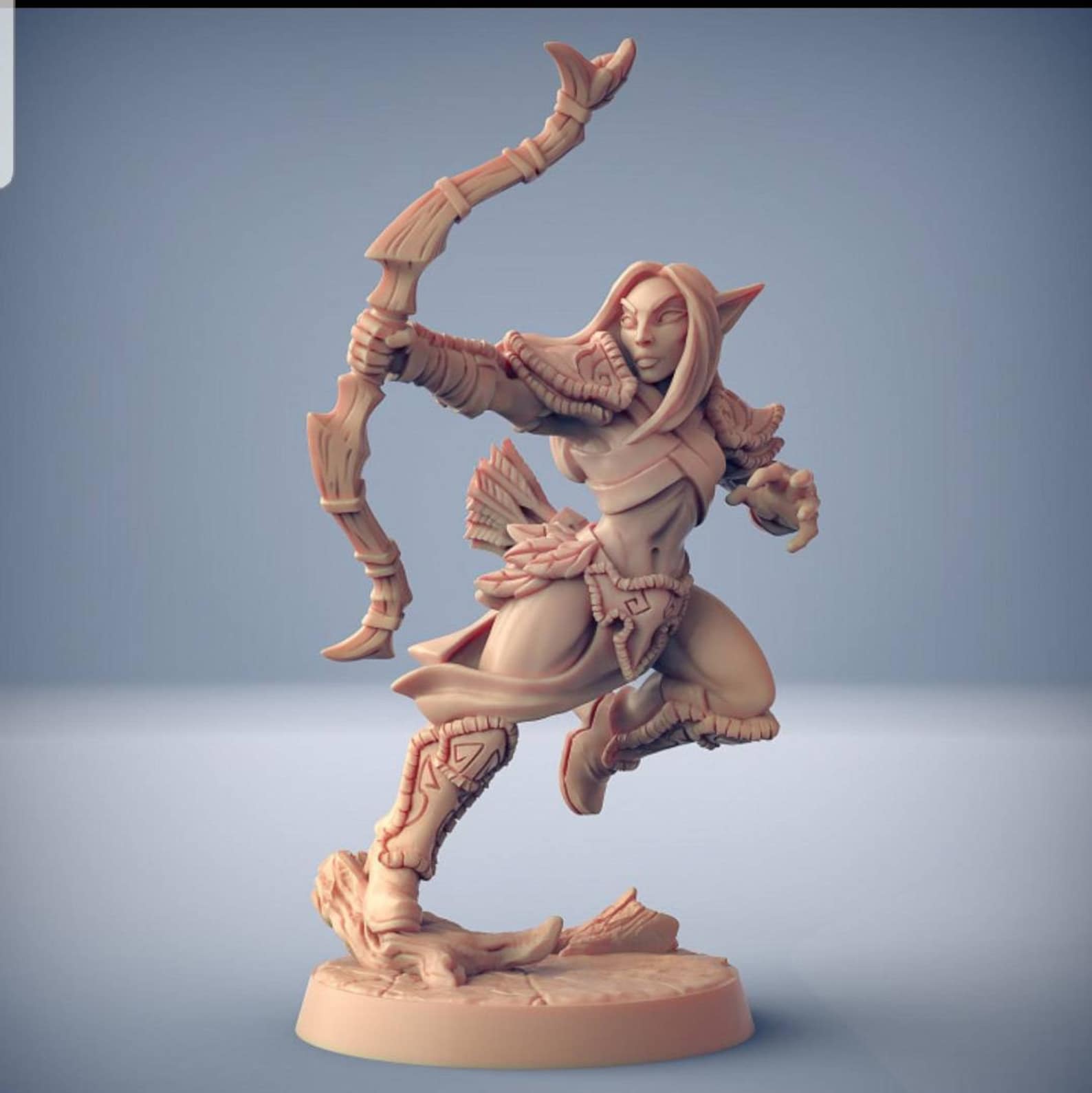 Female Elf Miniature Buy One Get One Free | Etsy