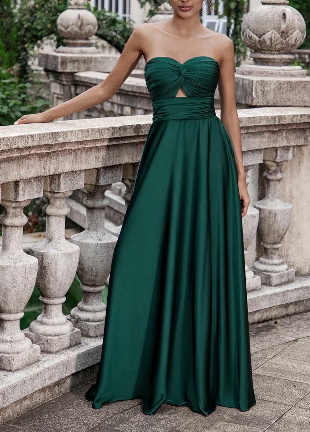 Sweet Heart Draping Gown - Etsy