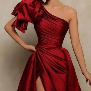 One off Shoulder Gown - Etsy