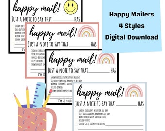 Happy Mail From Teacher - Etsy