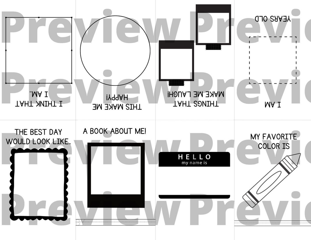 All About Me Foldable Book / Feelings / Emotions / About Me / Digital ...