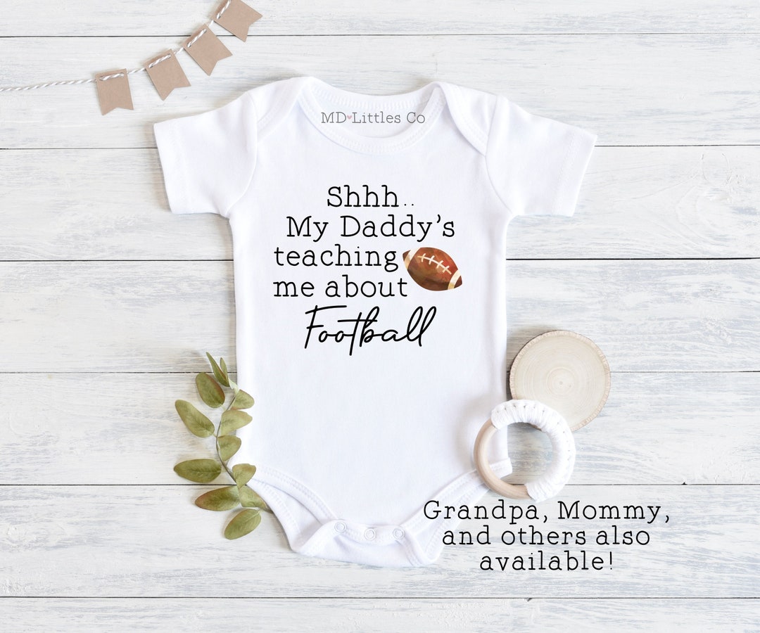 Football Onesie®, My First Football Season Onesie®, Football Baby ...
