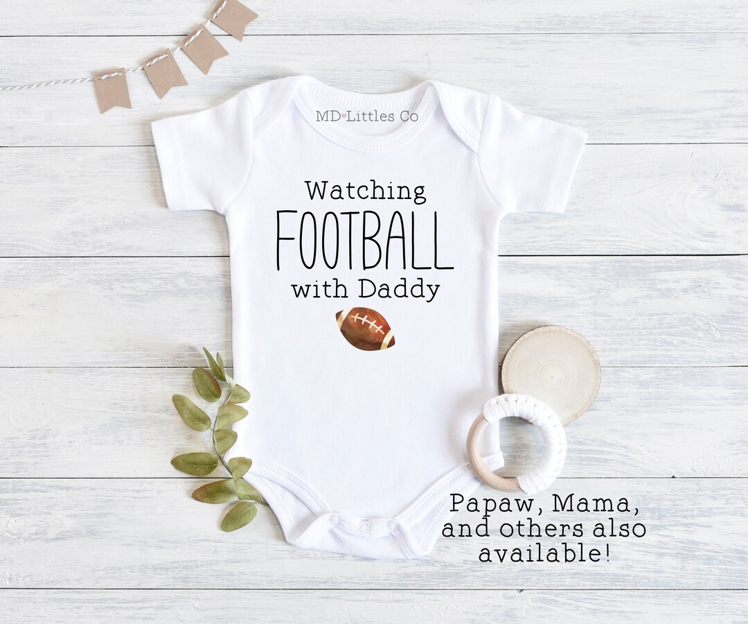 Football Baby Onesie®, Football Baby Shower, Baby Shower Gift, My First ...