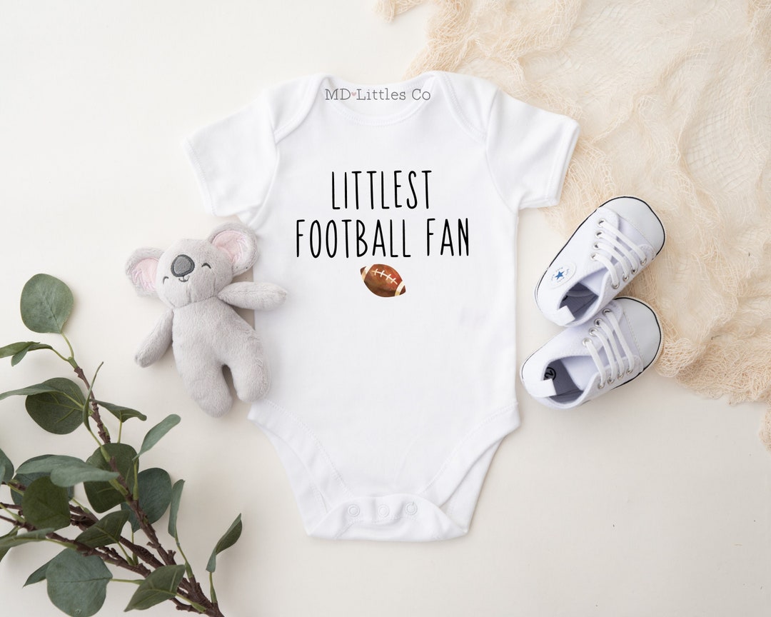 Littlest Football Fan Onesie® - My First Football Season - Football ...