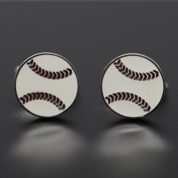 Baseball Cufflinks - Etsy