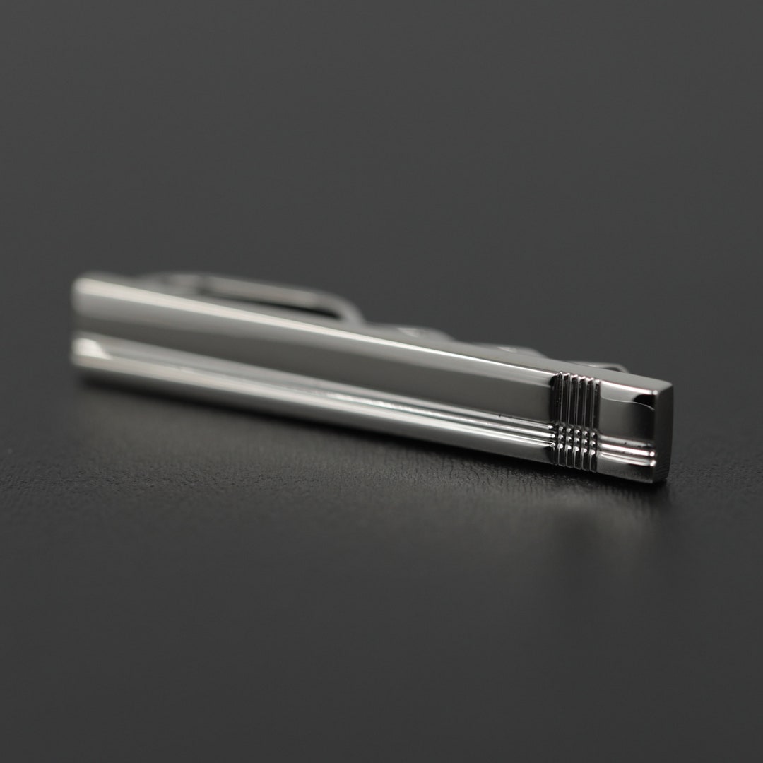 Skinny Tie Clip Men Slim Tie Bar Best Birthday Wedding Gift - Etsy