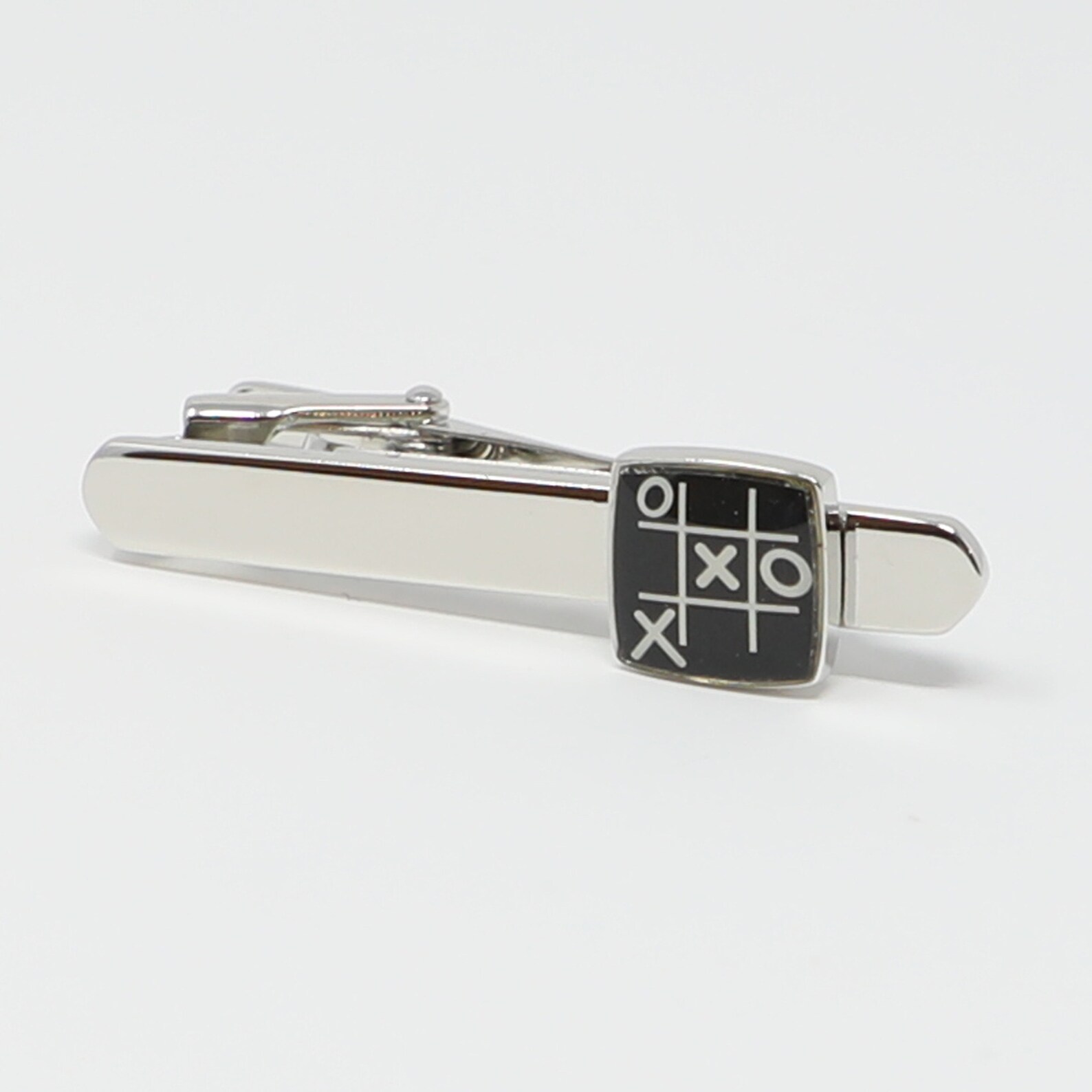 Tic Tac Toe Game Tie Clip Novelty Tie Bar Best Birthday - Etsy