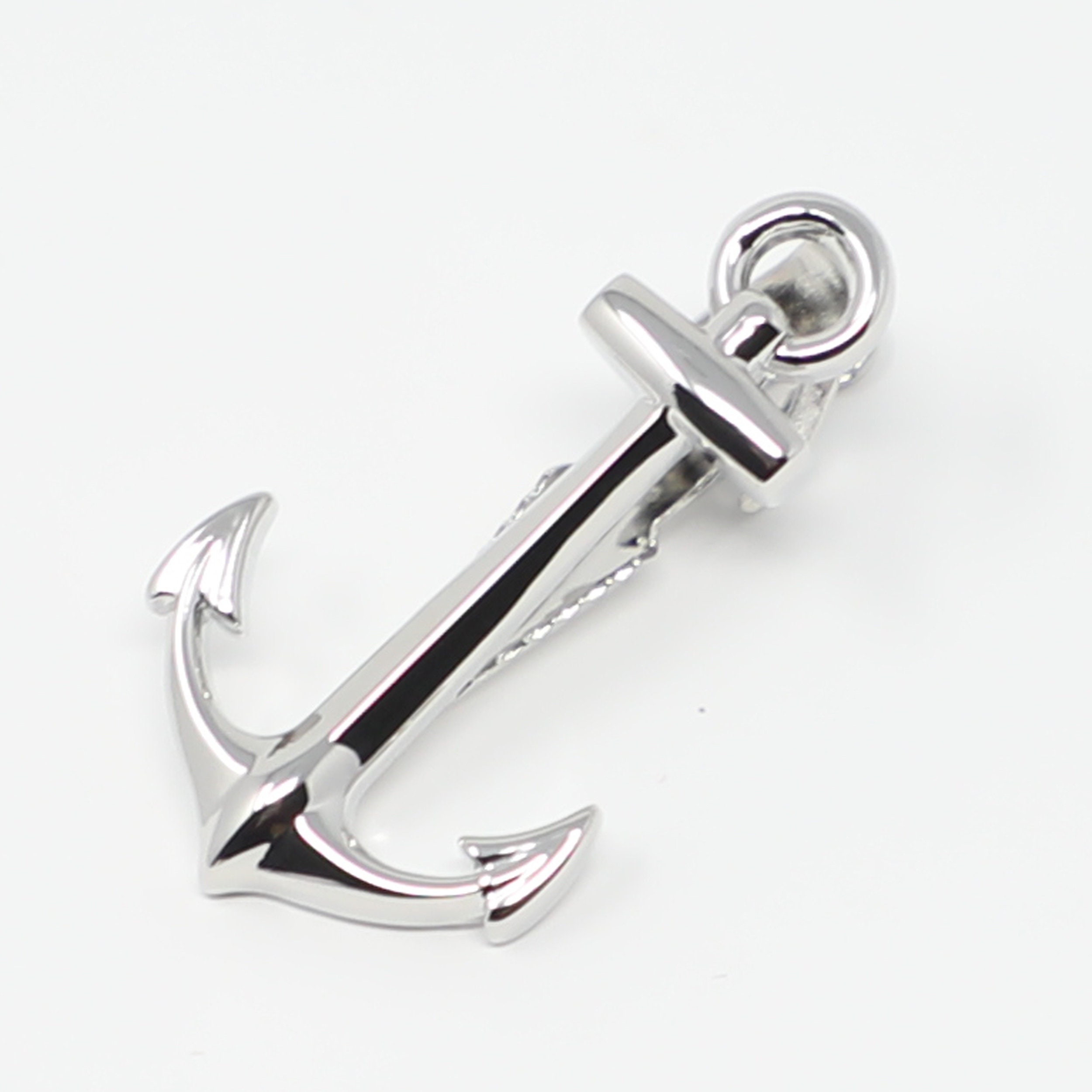 Anchor Tie Clip Men Novelty Nautical Beach Theme Boat Anchor | Etsy