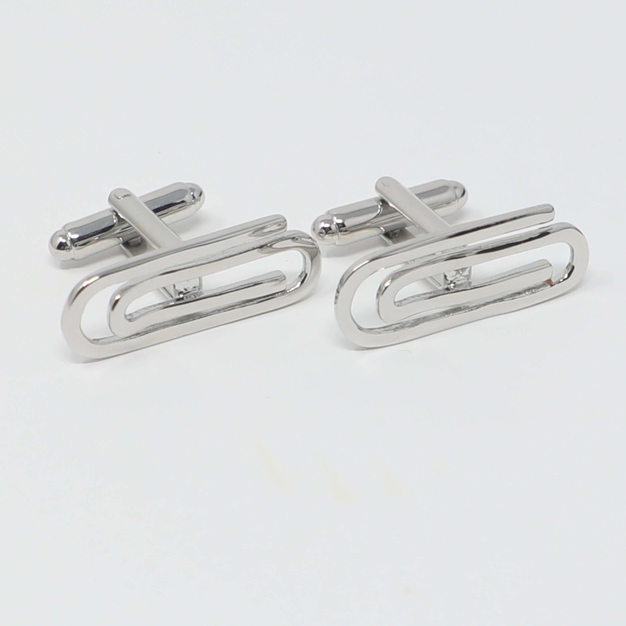 Paper Clip Paperclip Cufflinks Best Birthday Father's Day | Etsy
