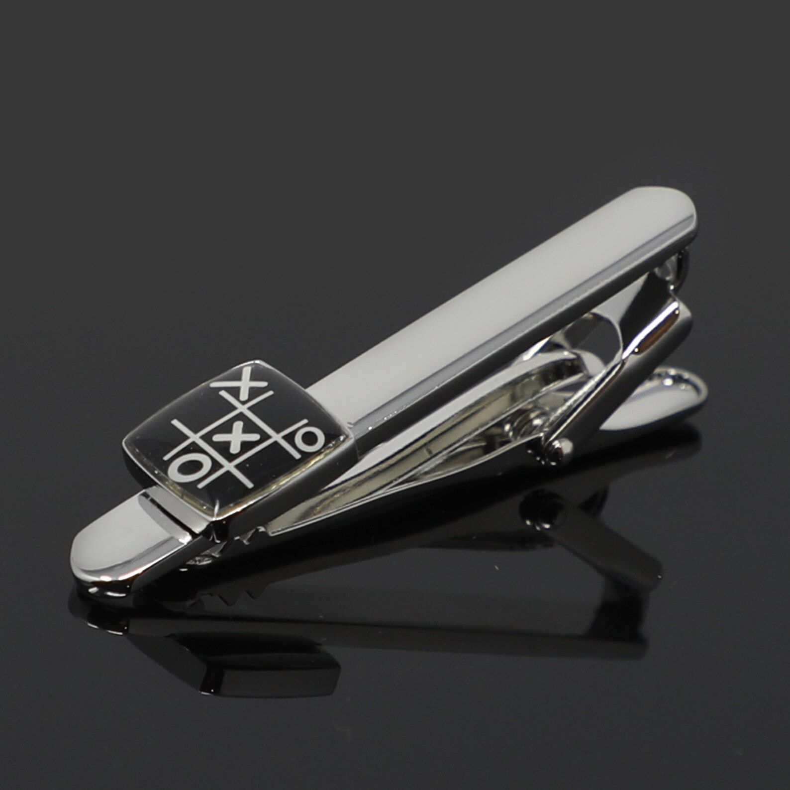 Tic Tac Toe Game Tie Clip Novelty Tie Bar Best Birthday - Etsy