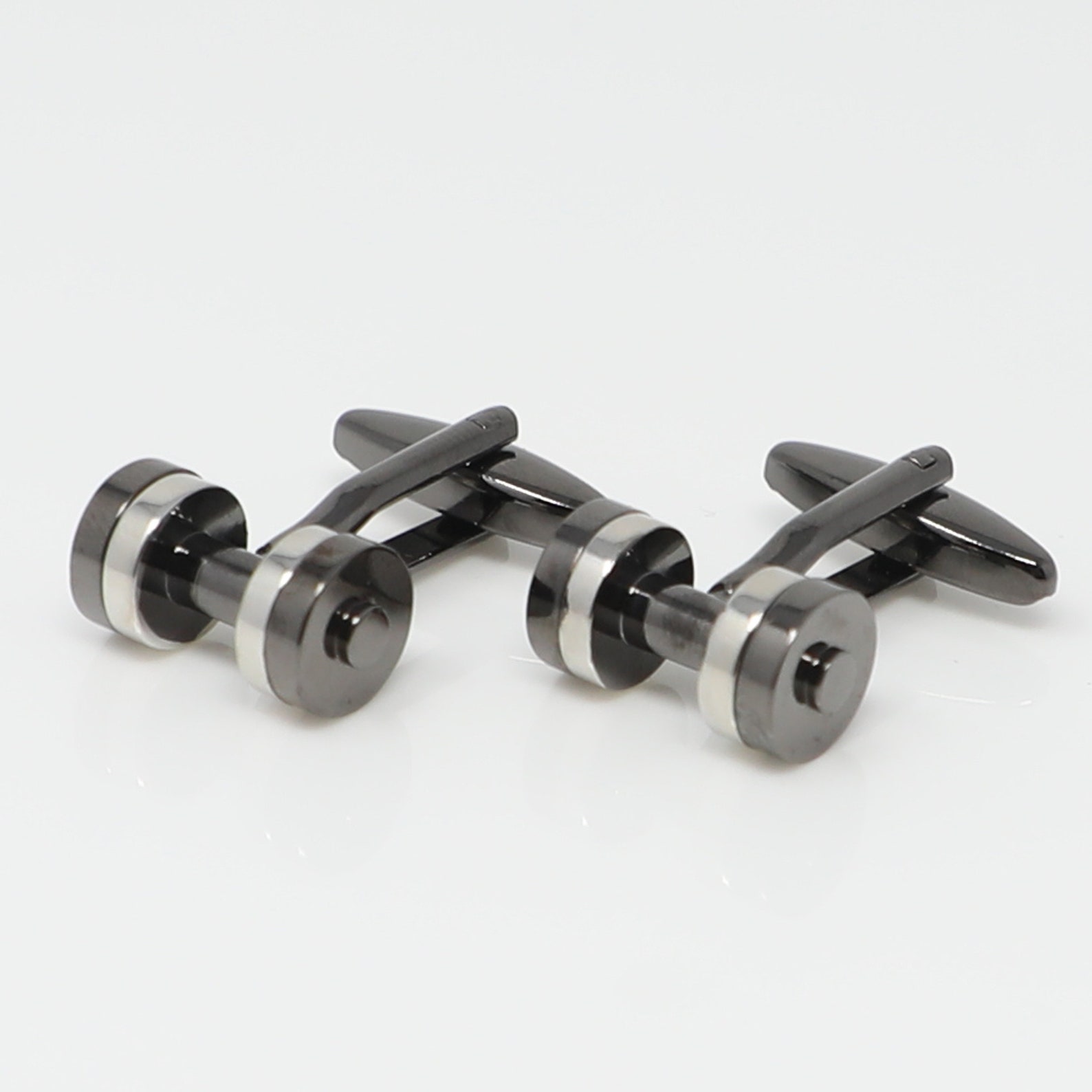 Dumbbell Cufflinks Sports Theme Weightlifting Barbell Cuff - Etsy