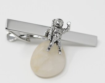 Rocket Tie Bar Space Rocket Tie Bar Tie Bar Gifts for Him - Etsy