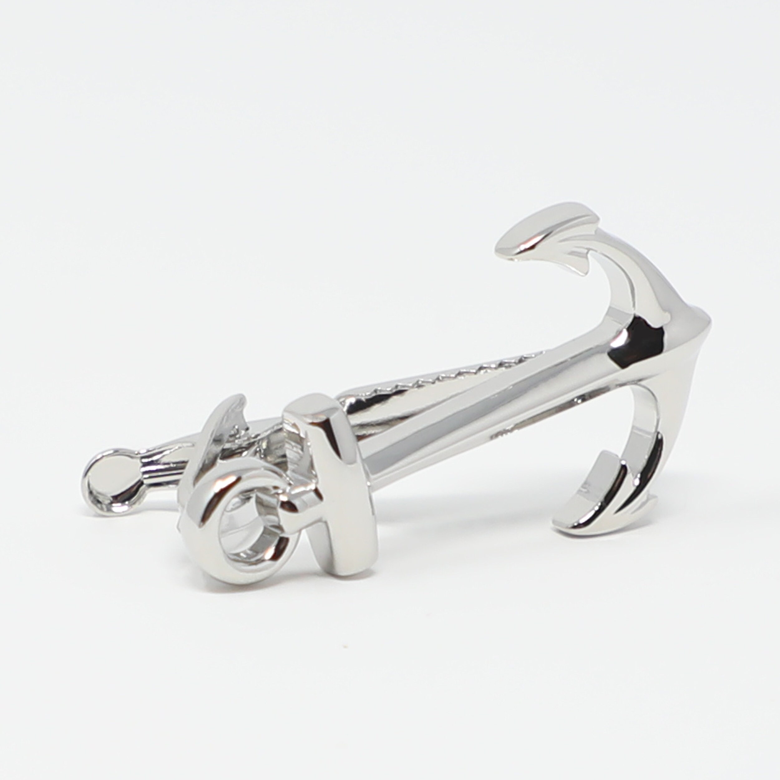 Anchor Tie Clip Men Novelty Nautical Beach Theme Boat Anchor | Etsy