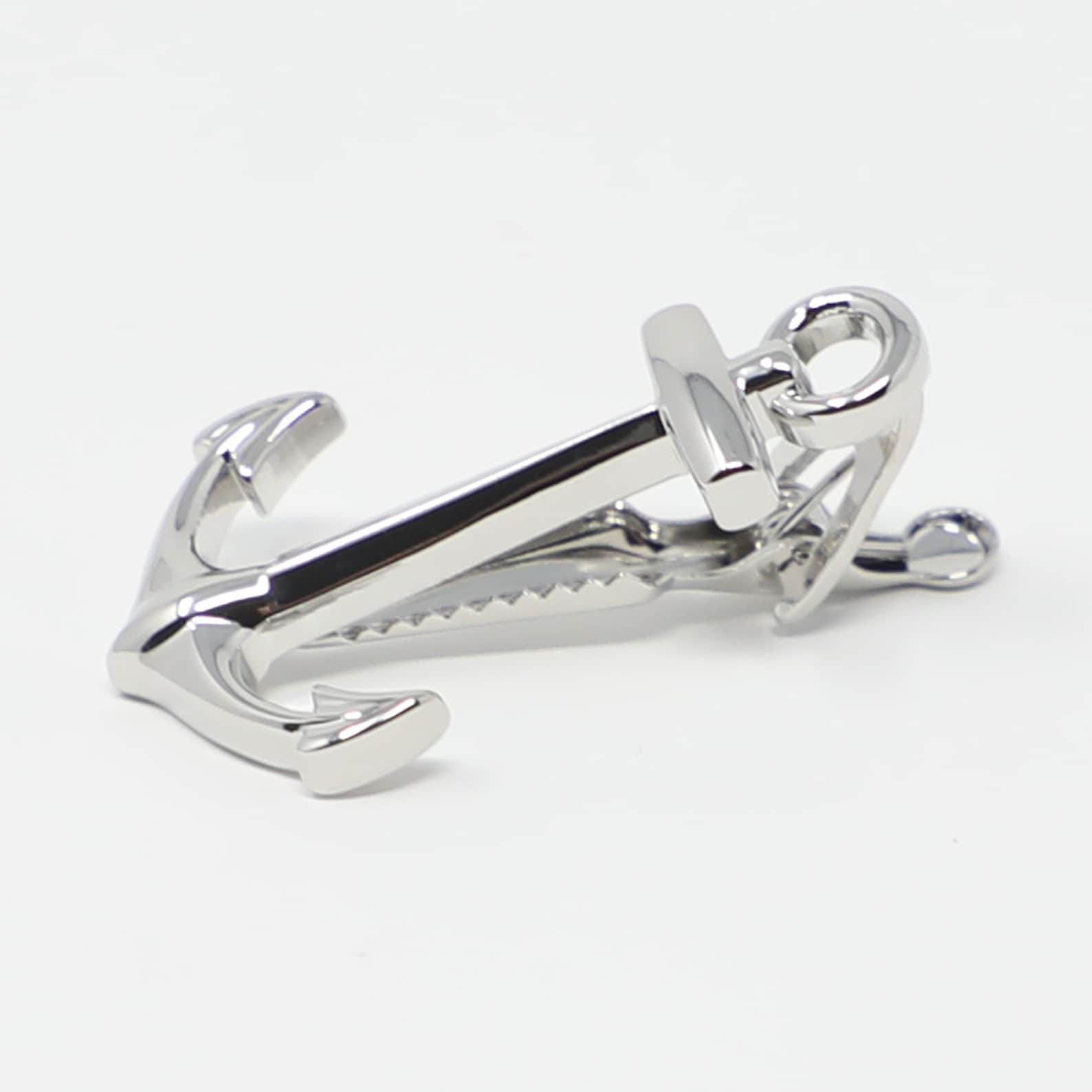 Anchor Tie Clip Men Novelty Nautical Beach Theme Boat Anchor | Etsy