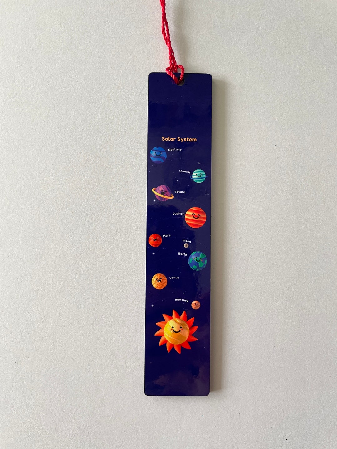 Outer Space Bookmark, Space Bookmark, Page Marker, Gift for Book Lover ...