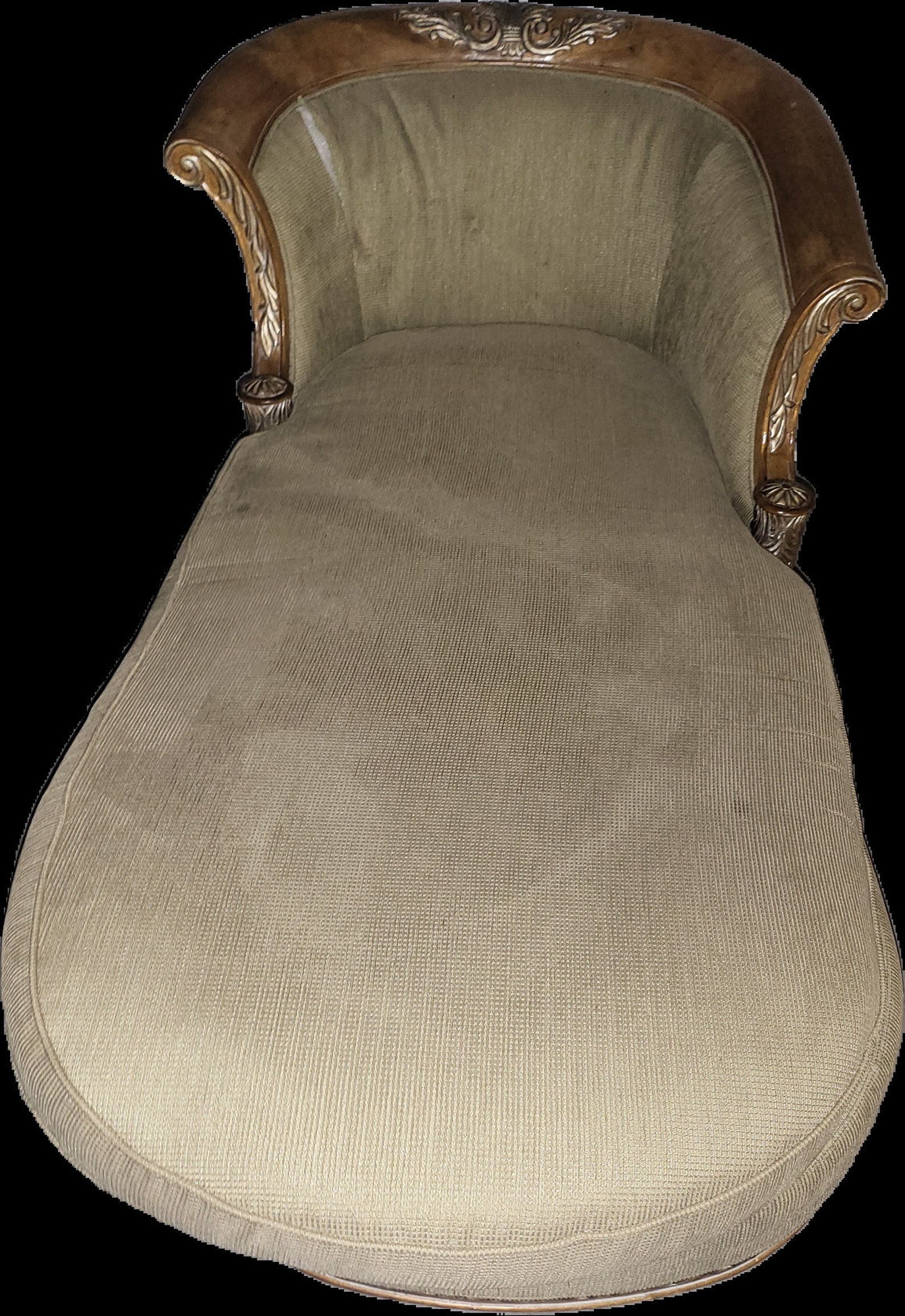 Vintage Mahogany Chaise Lounge, Recamier, Fainting Couch, Tomlinson - Etsy