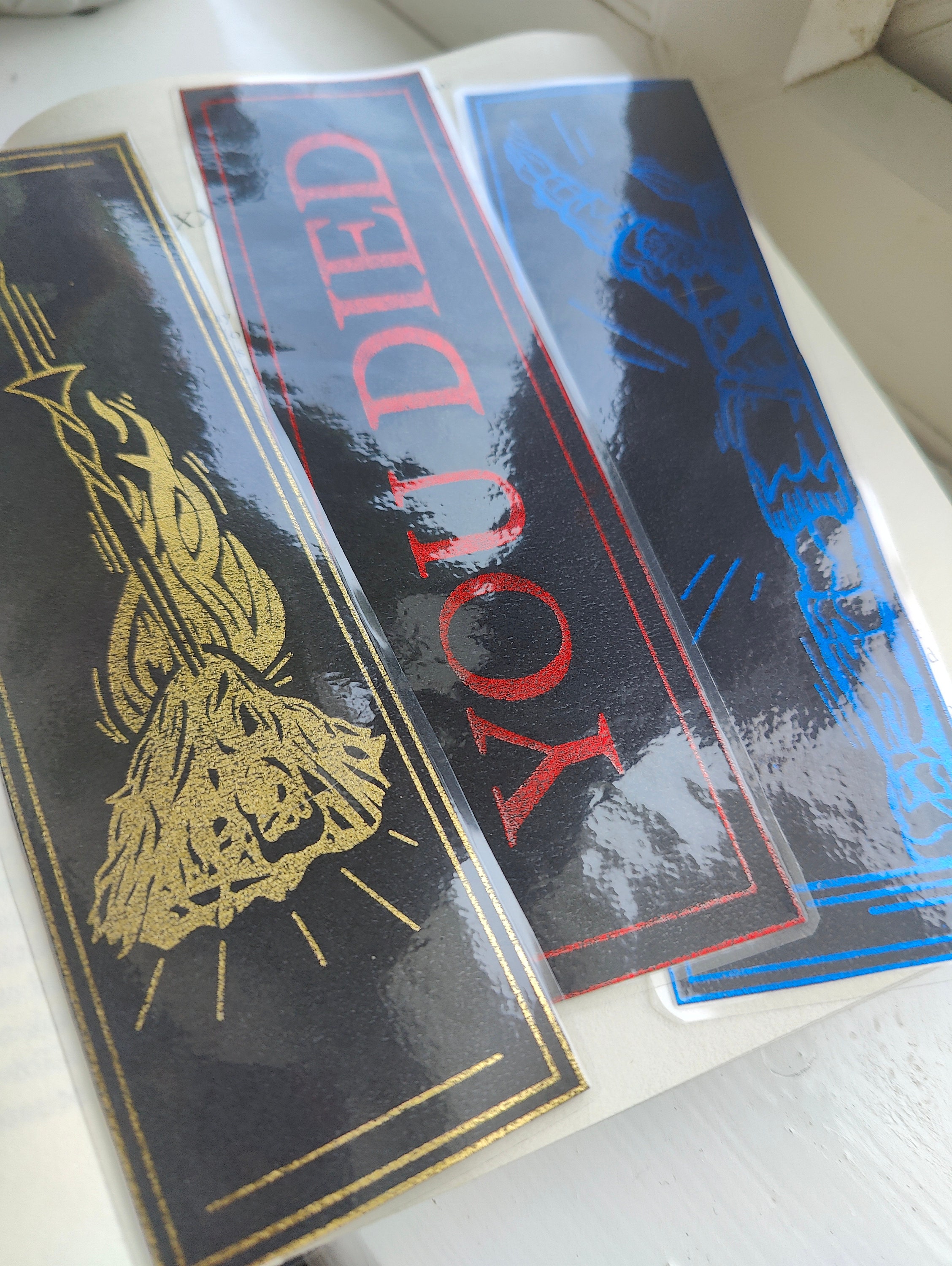 Dark Souls Foil Bookmarks - Etsy