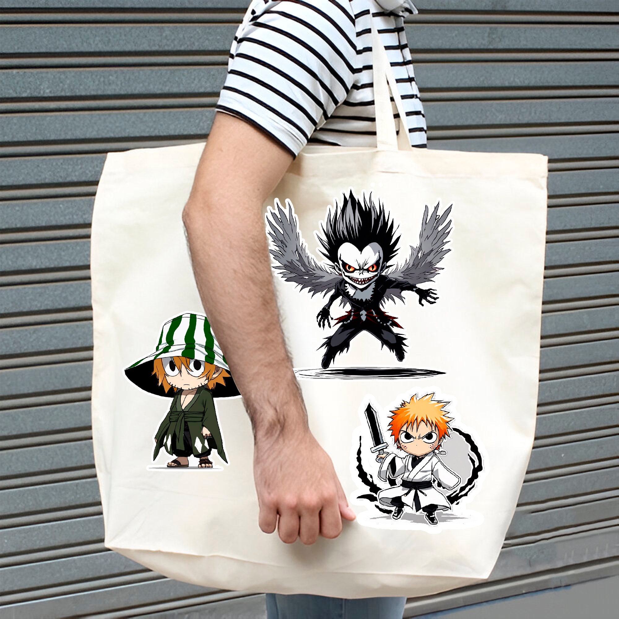 Anime Stickers Pack / One Piece, Naruto, Dragon Ball, Berserk, MHA, FMA ...