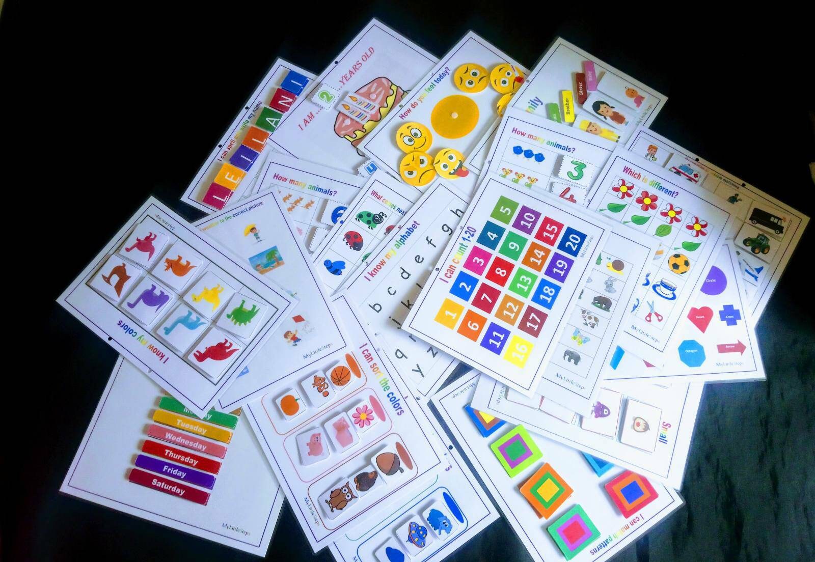 Toddler Learning Folder Nursery Learning Folder Preschool - Etsy UK