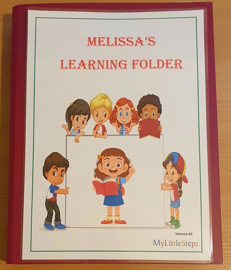 Preschool Binder Toddler Learning Folder Nursery Learning | Etsy