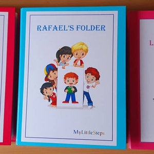 Toddler Learning Folder Nursery Learning Folder Preschool Activity ...