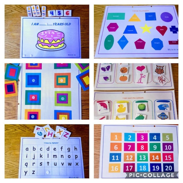 Preschool Learning Binder - Etsy