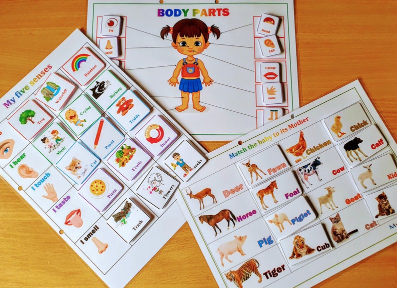 Preschool Binder Toddler Learning Folder Nursery Learning - Etsy Denmark