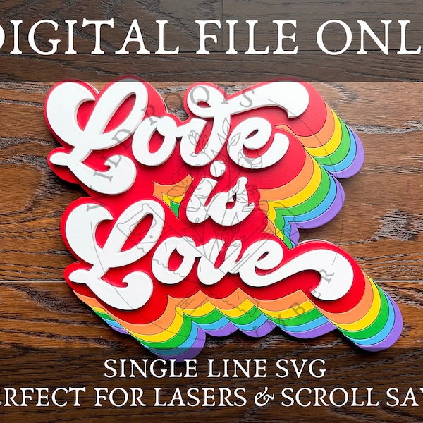 Laser Cut Files Pride - Etsy