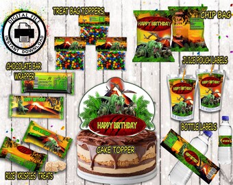 Dinosaur Party Kit | Etsy