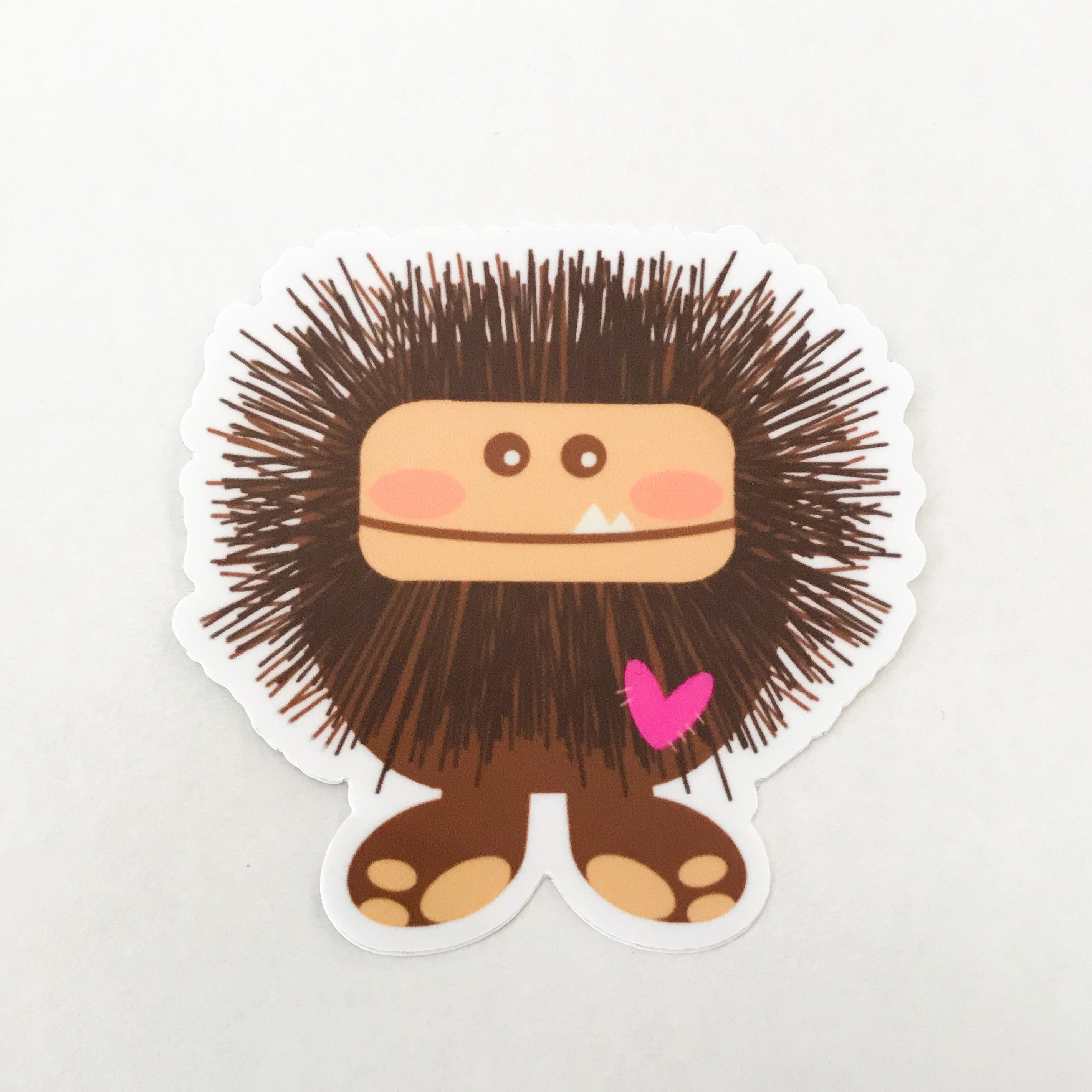 Valentines Day, Sticker, Benny Love Monster Sticker, Vinyl Sticker ...