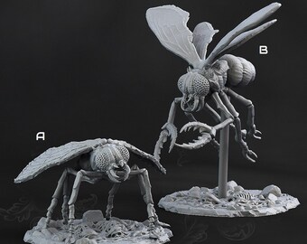 Giant Fly Bundle D&D Dnd Dungeons and Dragons Wargaming 3D Printed ...