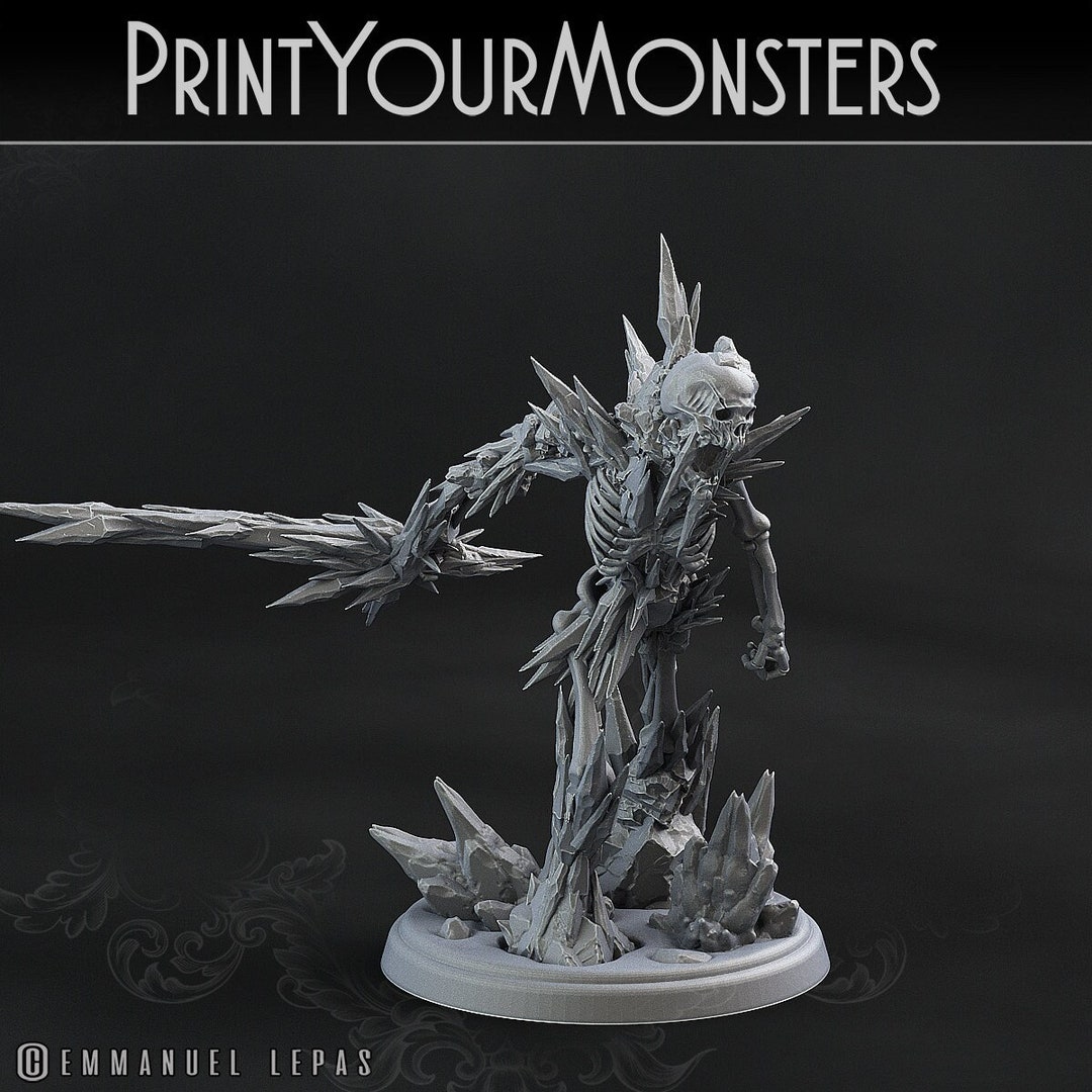Frost Skeleton Different Versions, Available in 28 Mm or 32 Mm Scale ...