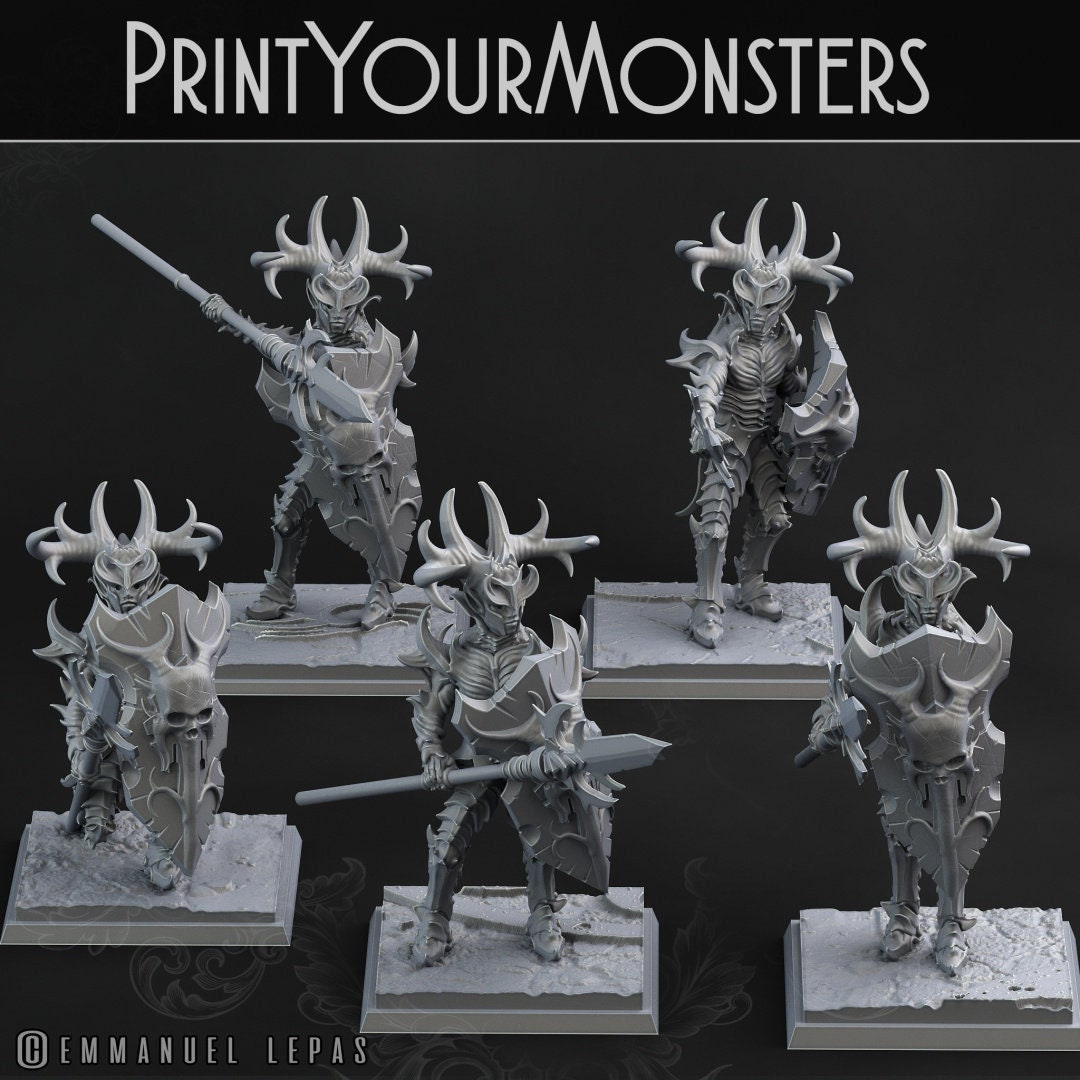 Dark Elf Lance Carrier Different Versions, Available in 28 Mm or 32 Mm ...