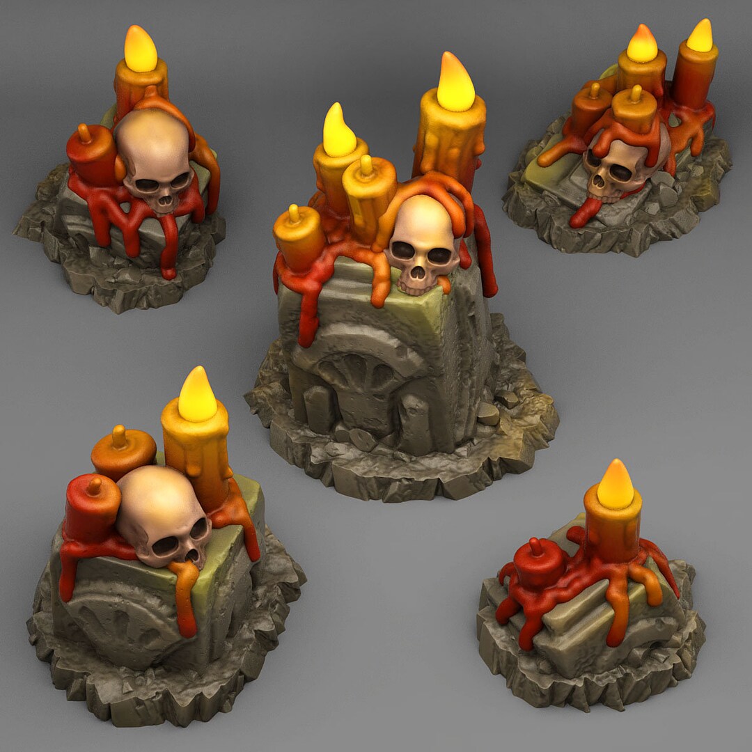 Deadly Sacrificial Stones, Available in 28mm or 32mm Scale, Modular for ...