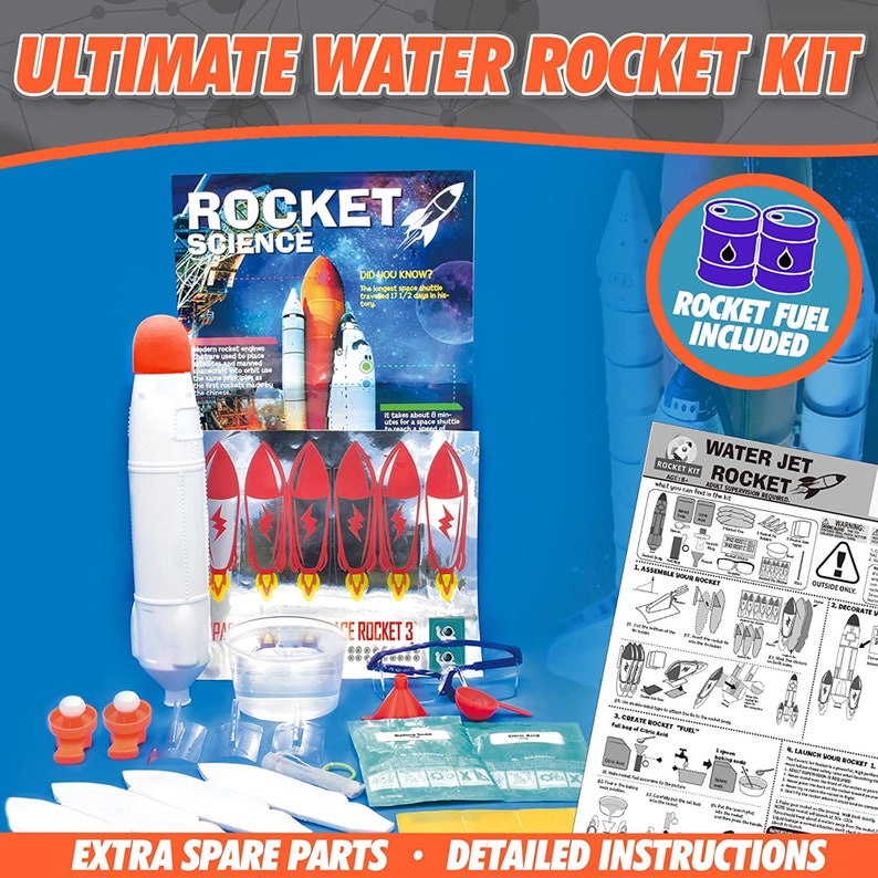 Water Rocket Kit for Kids Toy Rocket Launcher STEM - Etsy