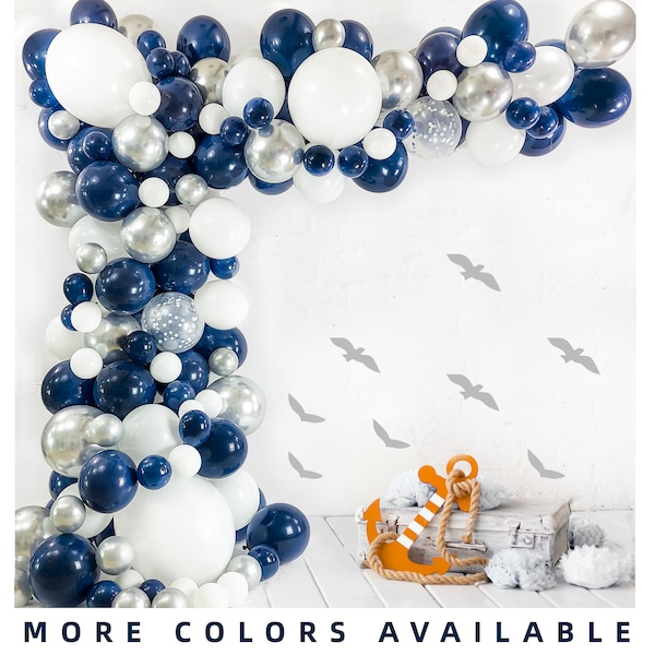 Navy Balloon Arch - Etsy