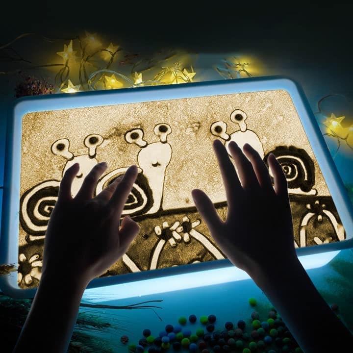 Sand Drawing Light Box Sand Painting Sand Art Light Box - Etsy