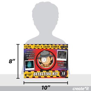 Kids Spy Detective Kit | Fingerprint Science STEM Toys Set - Etsy