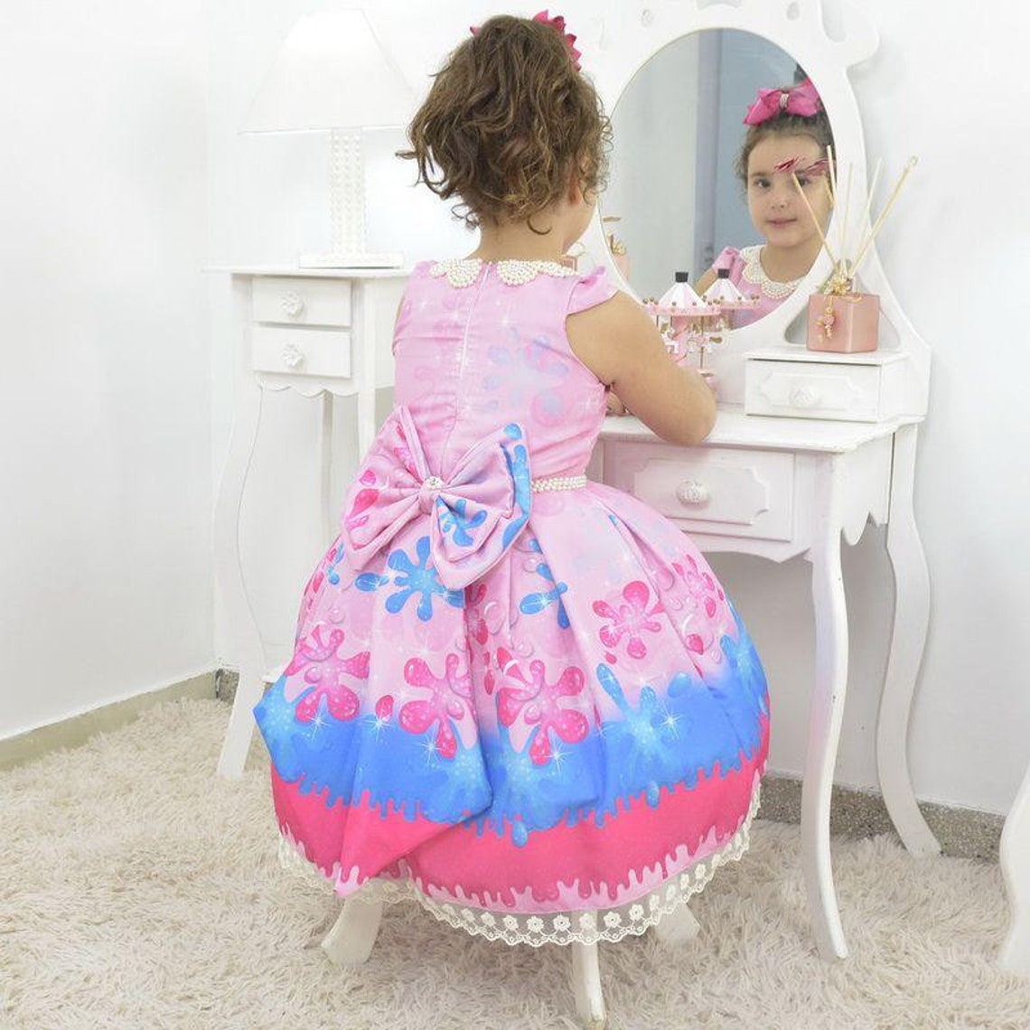 Girl's Luxury Dress Slime Birthday Party - Etsy