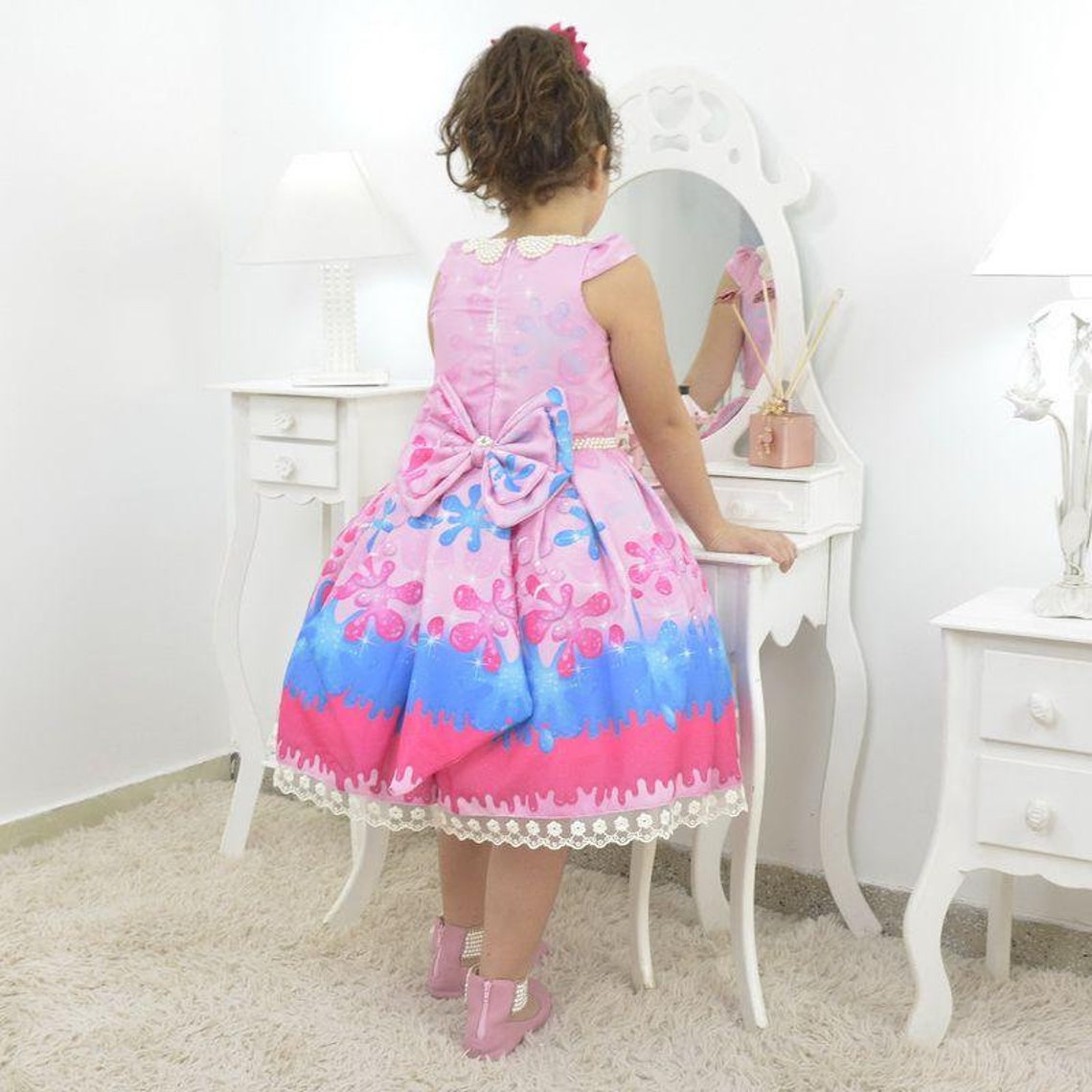 Girl's Luxury Dress Slime Birthday Party - Etsy