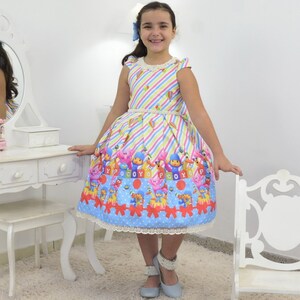 Pocoyo Luxe Dress Hair Bow Girl Petticoat Clothing - Etsy