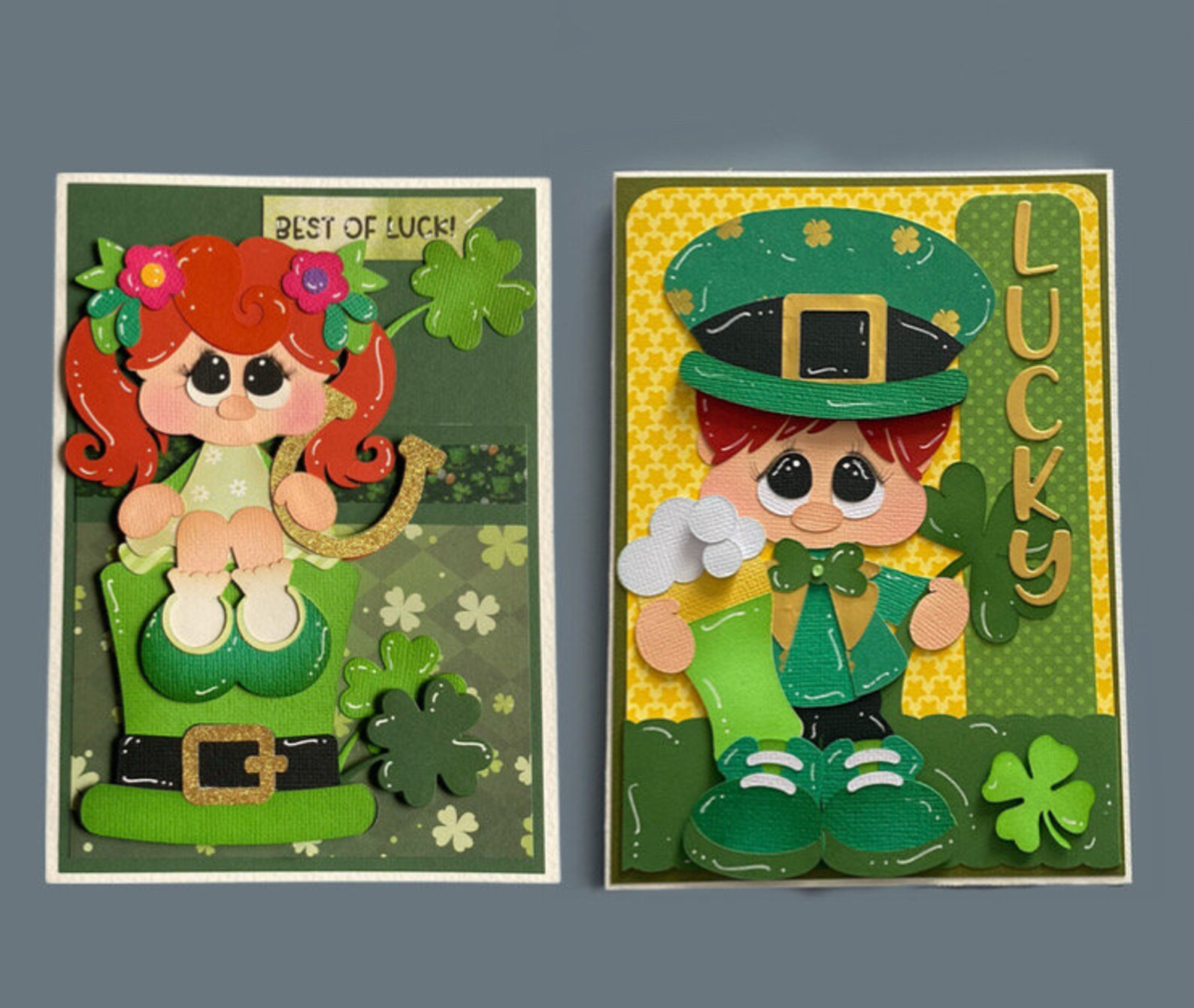 St. Patrick’s Day Card Lucky Irishman and Irishwoman Card St. Pattys ...