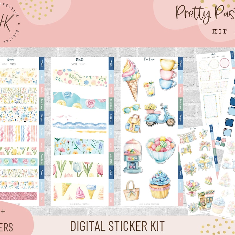 Digital Stickers - Etsy